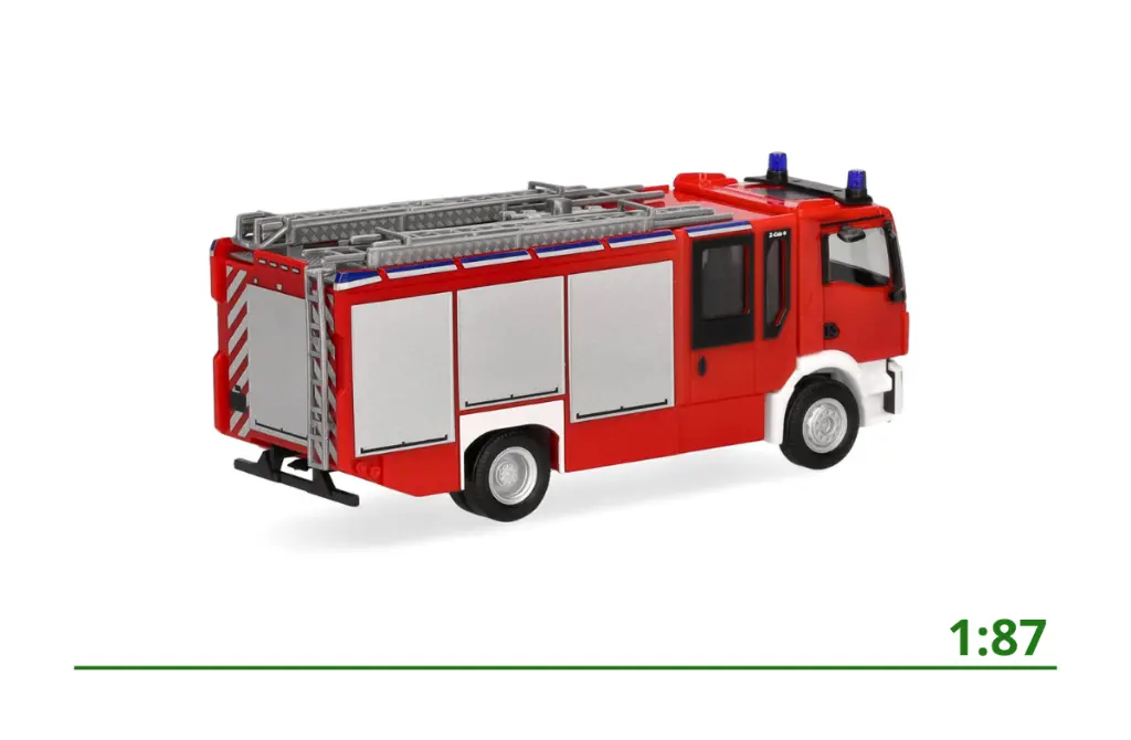 MAN TGM CC Z-Cab fire engine 1:87 | Miniatuurspecialist.nl