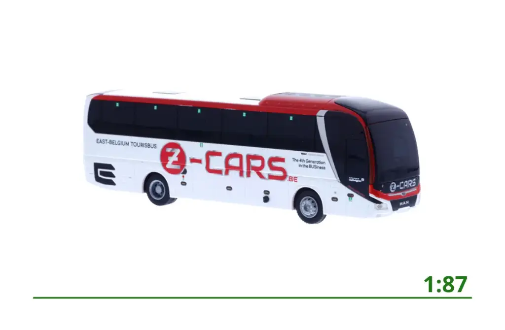 MAN Lion's Coach Z-Cars (B) 1:87 | Miniatuurspecialist.nl