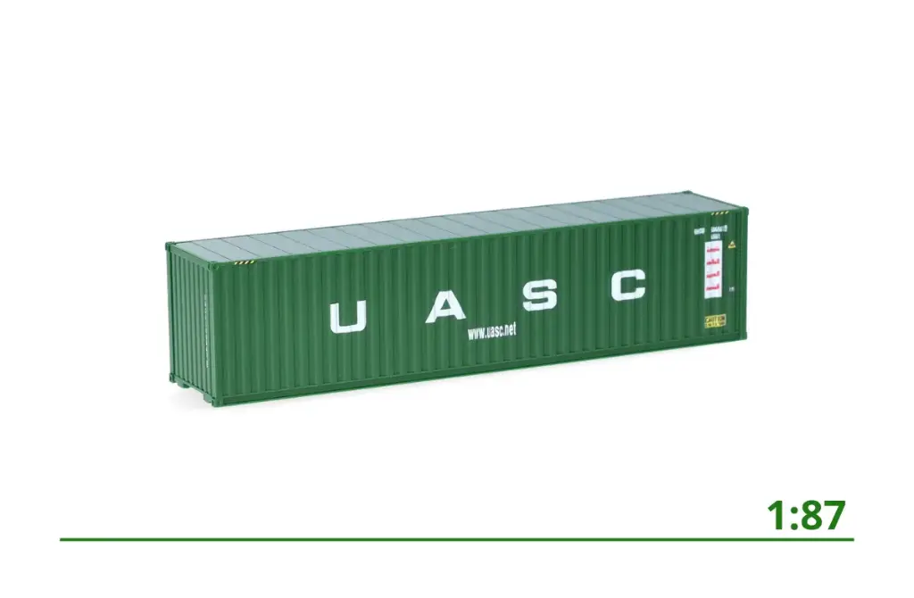 40ft. container UASC (D) 1:87 | Miniatuurspecialist.nl
